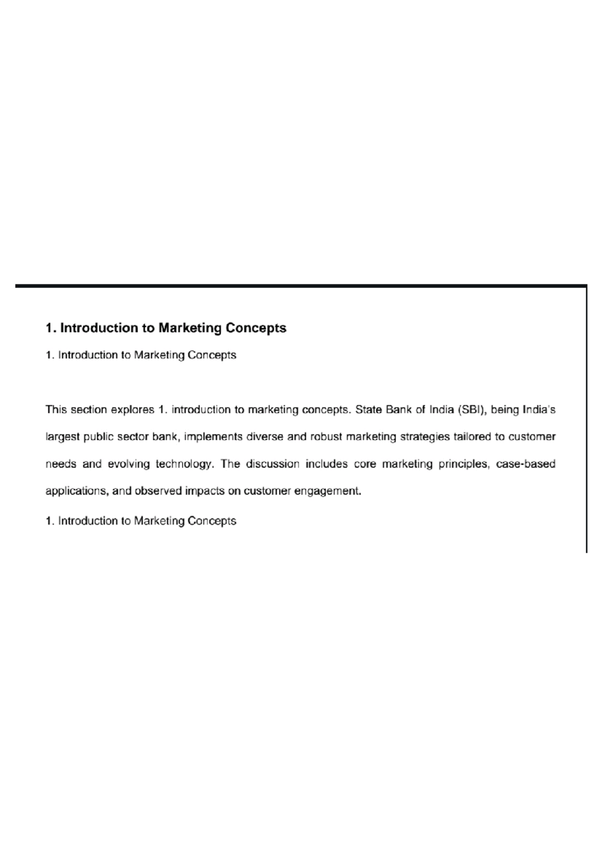 Marketing Strategies and Concepts in SBI: A Comprehensive Overview ...