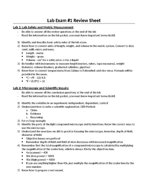 BIOL 1406, Lab #6 - Cellular Respiration and Photosynthesis - LAB ...
