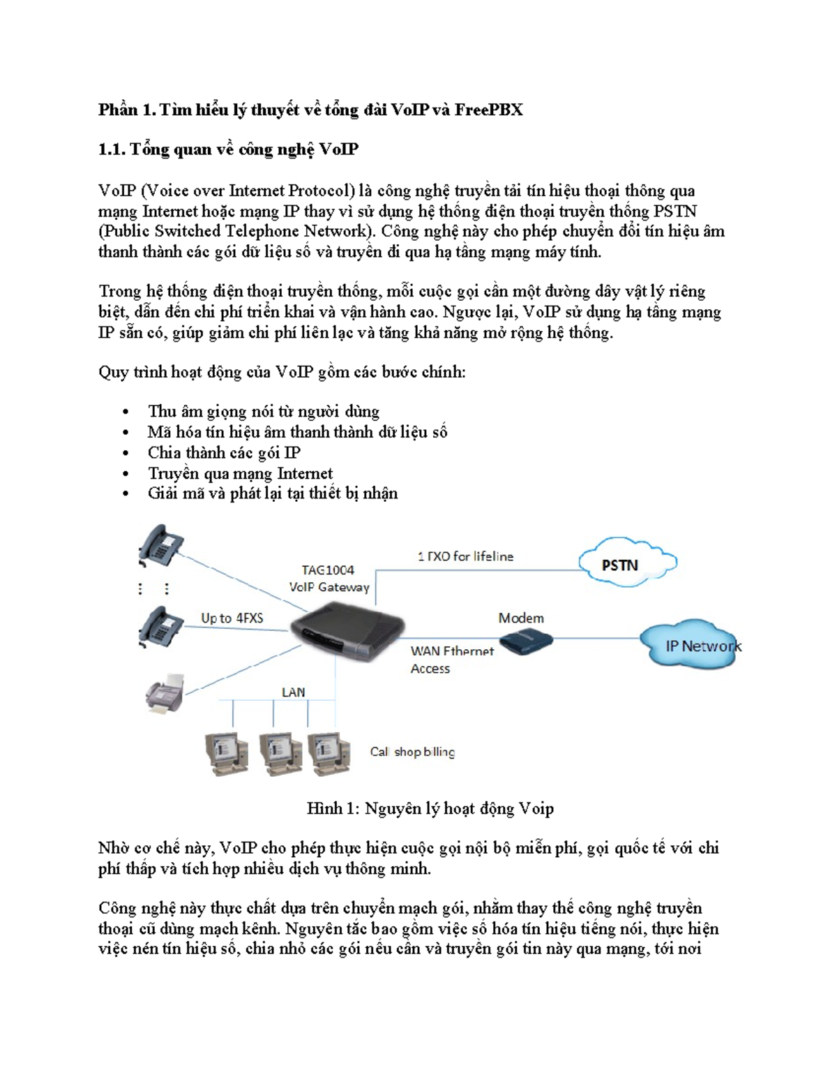 Tìm Hiểu Về Tổng Đài VoIP và FreePBX: Lý Thuyết Cơ Bản - Studocu
