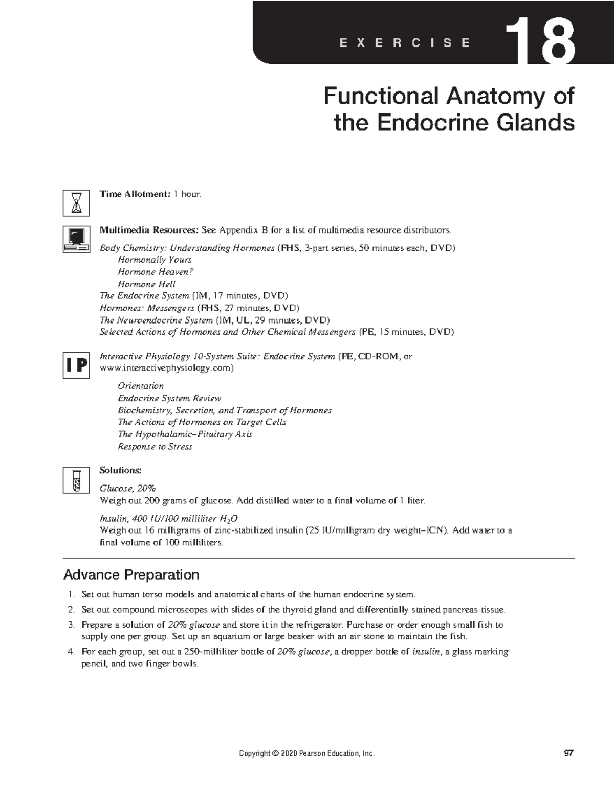 Functional Anatomy of the Endocrine Glands (M18 MARI2036) Exam Notes ...