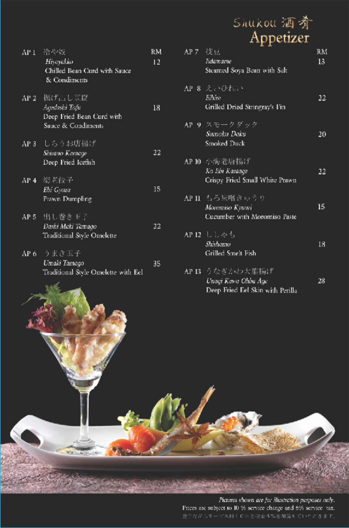 Tenmaya A-la-carte Menu Overview and Highlights - Studocu