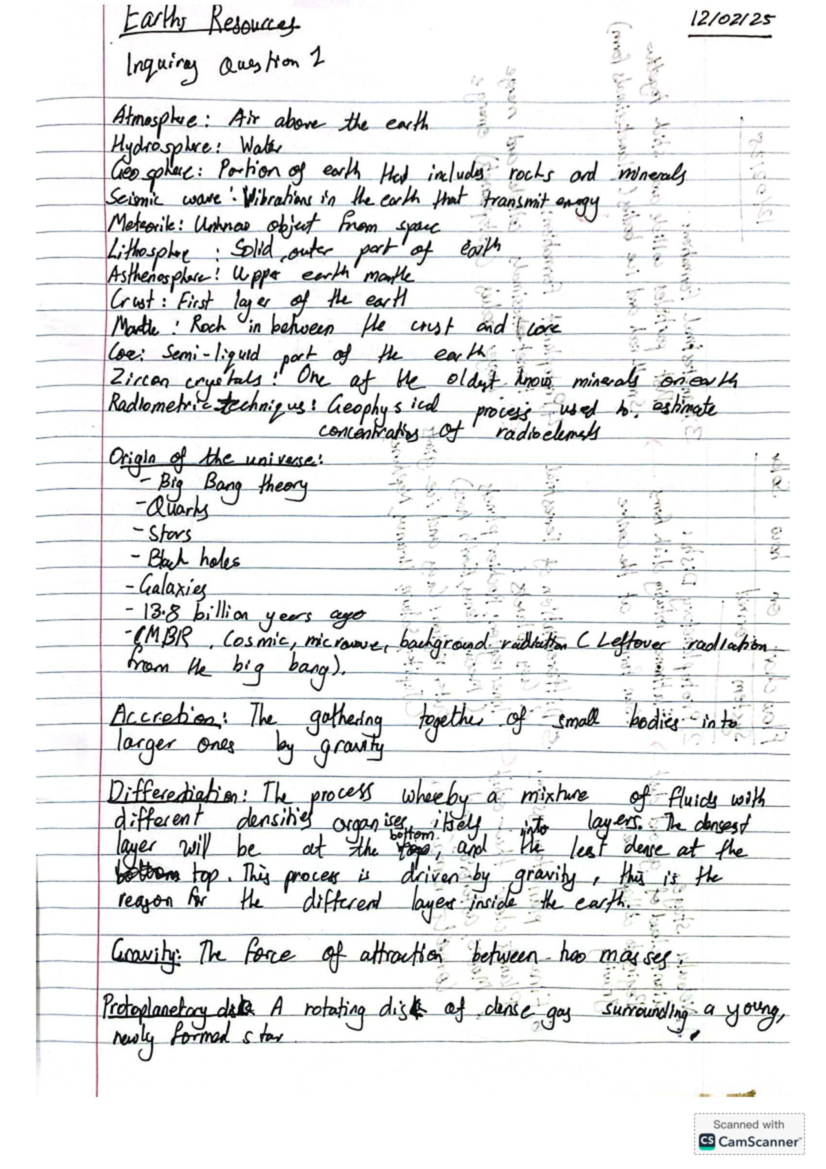Earth & Environment Science Notes: Test 1 Overview - Studocu