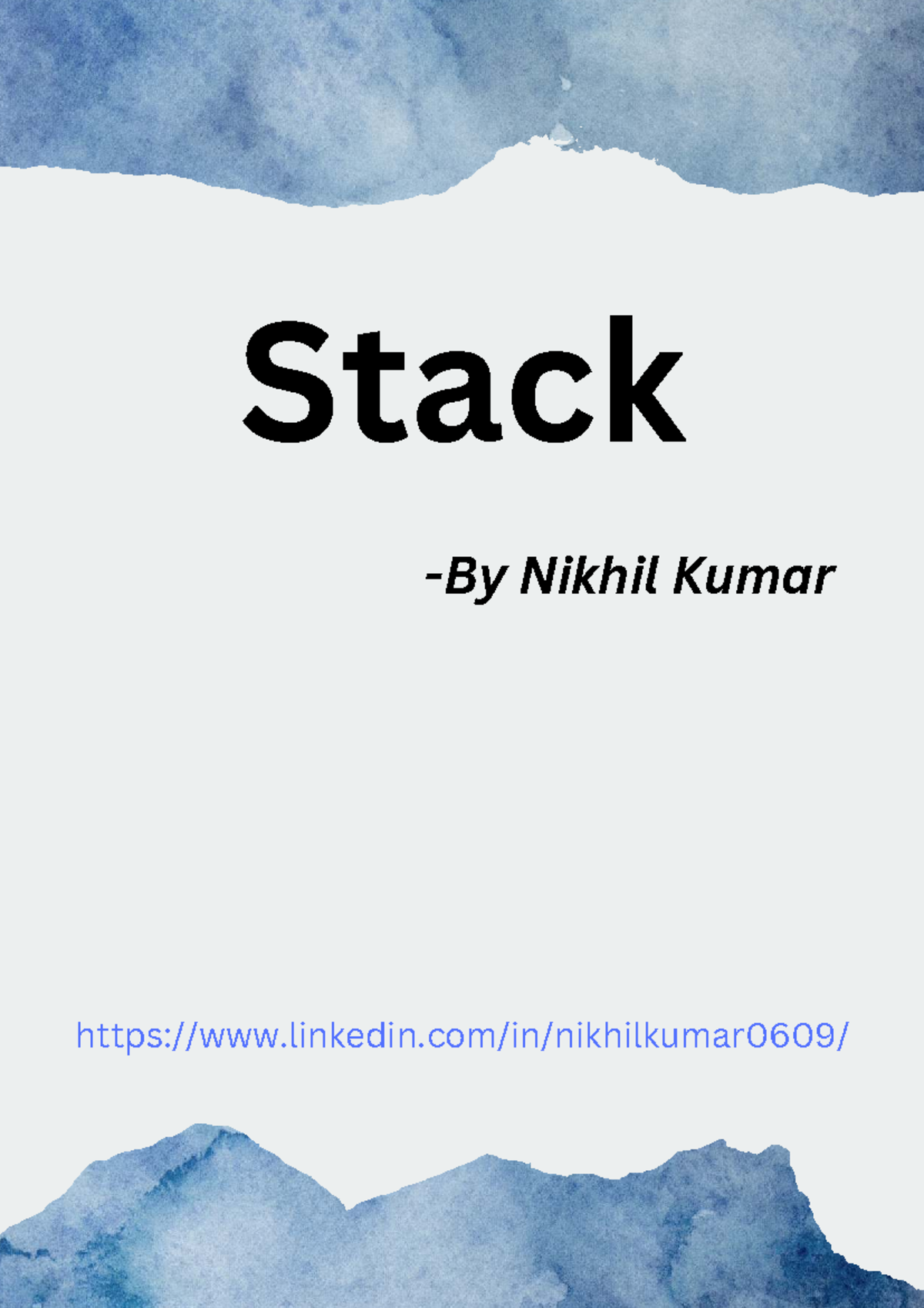 Stack Operations and Algorithms: A Comprehensive Guide (CS101) - Studocu