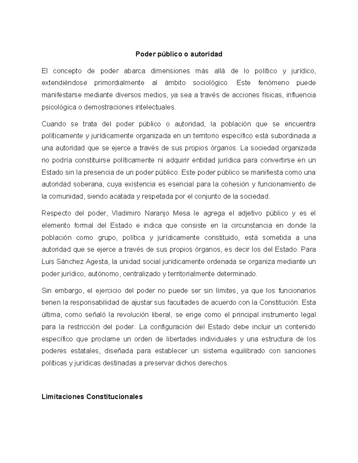 Poder público o autorida 2 - Poder público o autoridad El concepto de ...