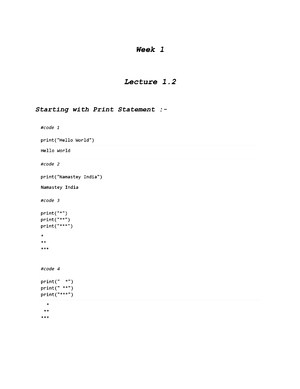 Week 9 Python - Graded assignment solution - Week 9 Lecture 9. Reading and Writing to a File ...