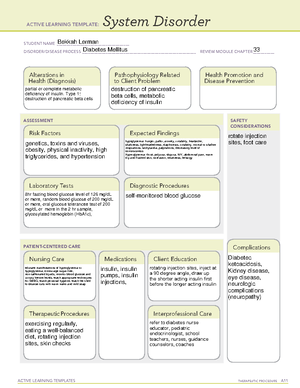 ATI-basic concept template - ACTIVE LEARNING TEMPLATES Basic Concept ...