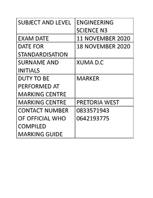 N3 Engineering Science April 2023 Question Paper - ####### Copyright ...