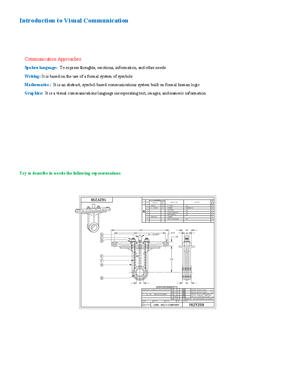 Introduction to Visual Communication - Lecture Notes - Studocu