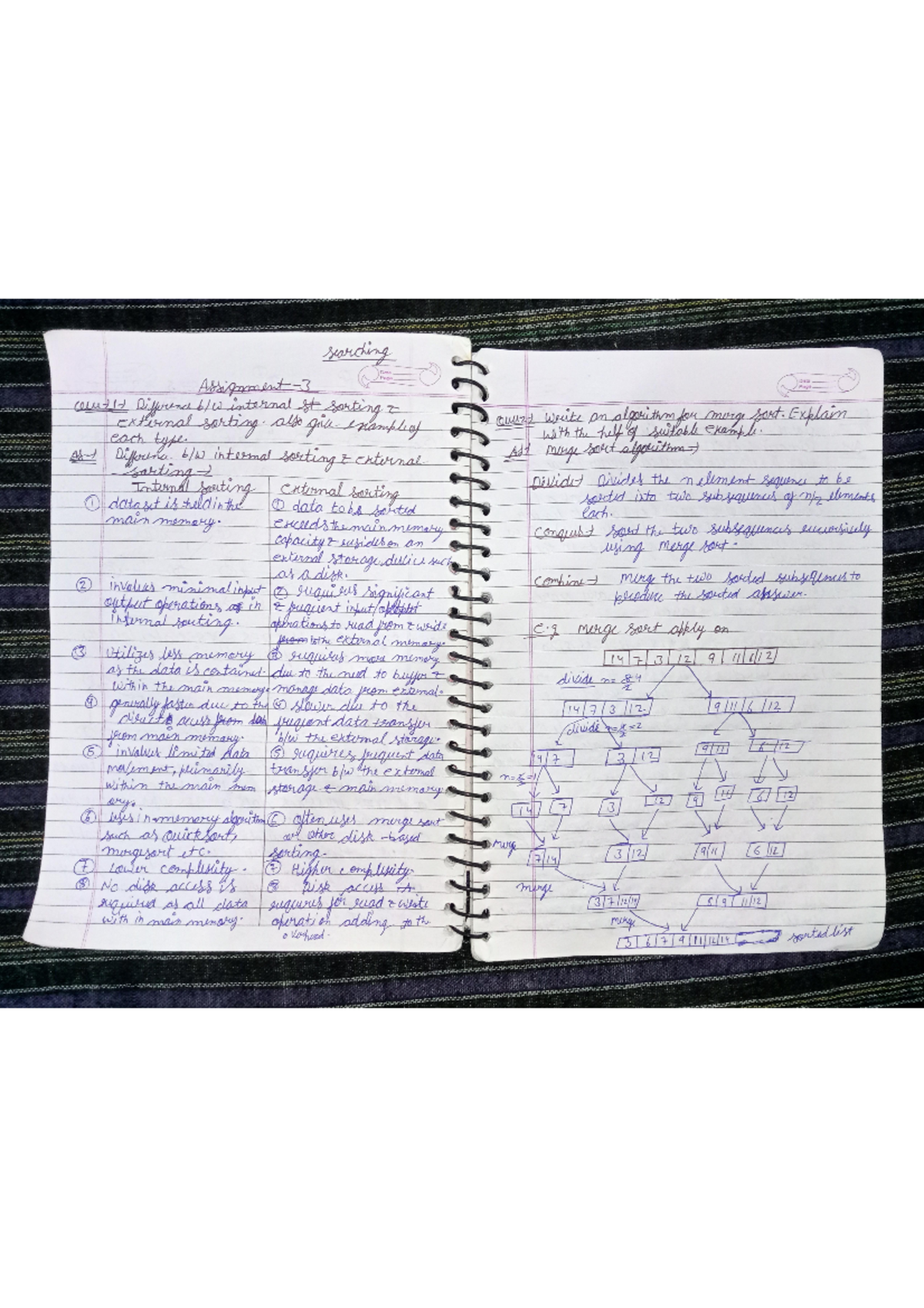 DSA 301: Assignment on Sorting Algorithms and Search Techniques - Studocu