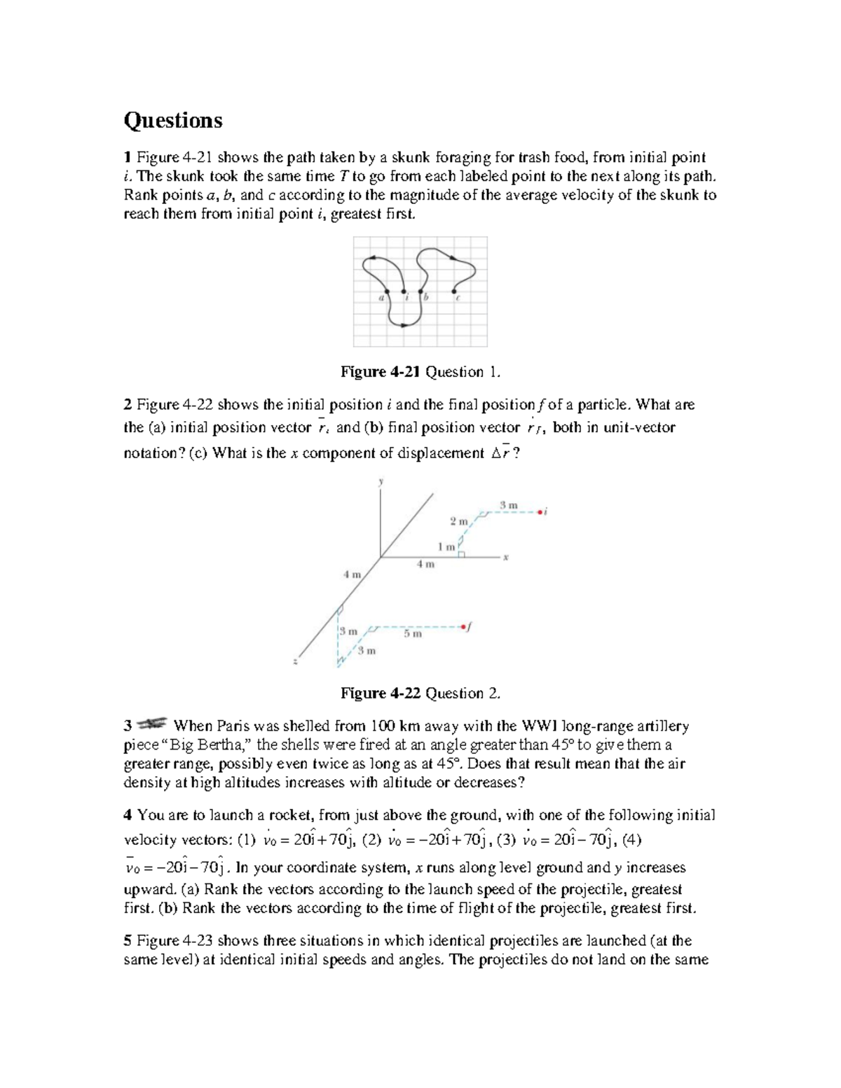 Ch04 - Chapter Summary: Kinematics and Projectile Motion Insights - Studocu