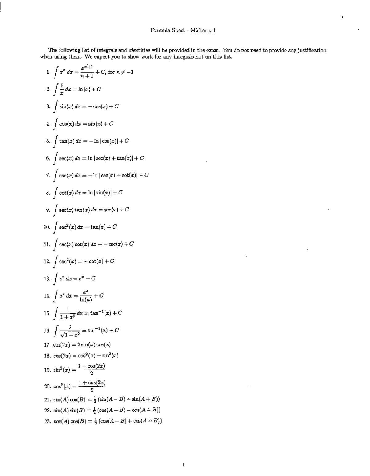 FALL 2023 Exam 1 Practice Problems & Solutions Guide - Studocu