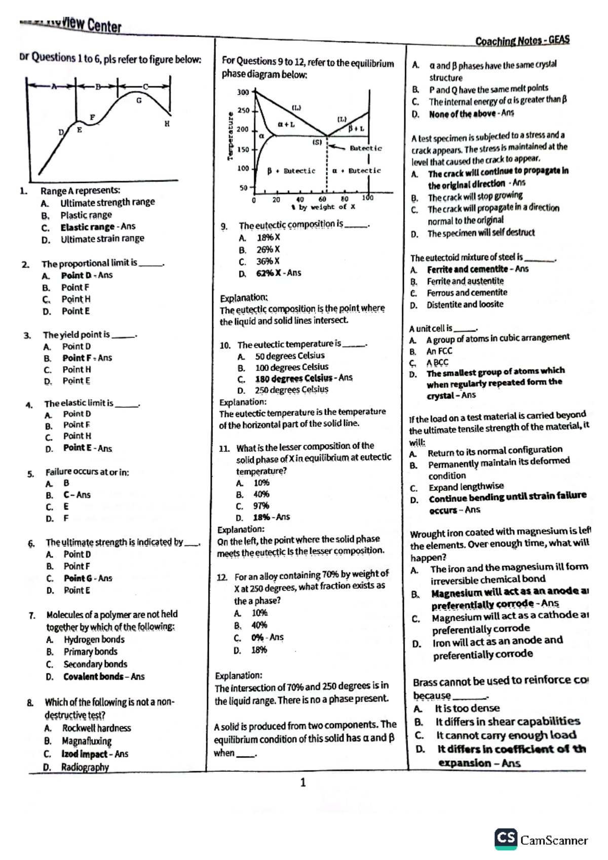 GEAS 2023 Coaching Tips for ECE Board Exam Preparation - Studocu