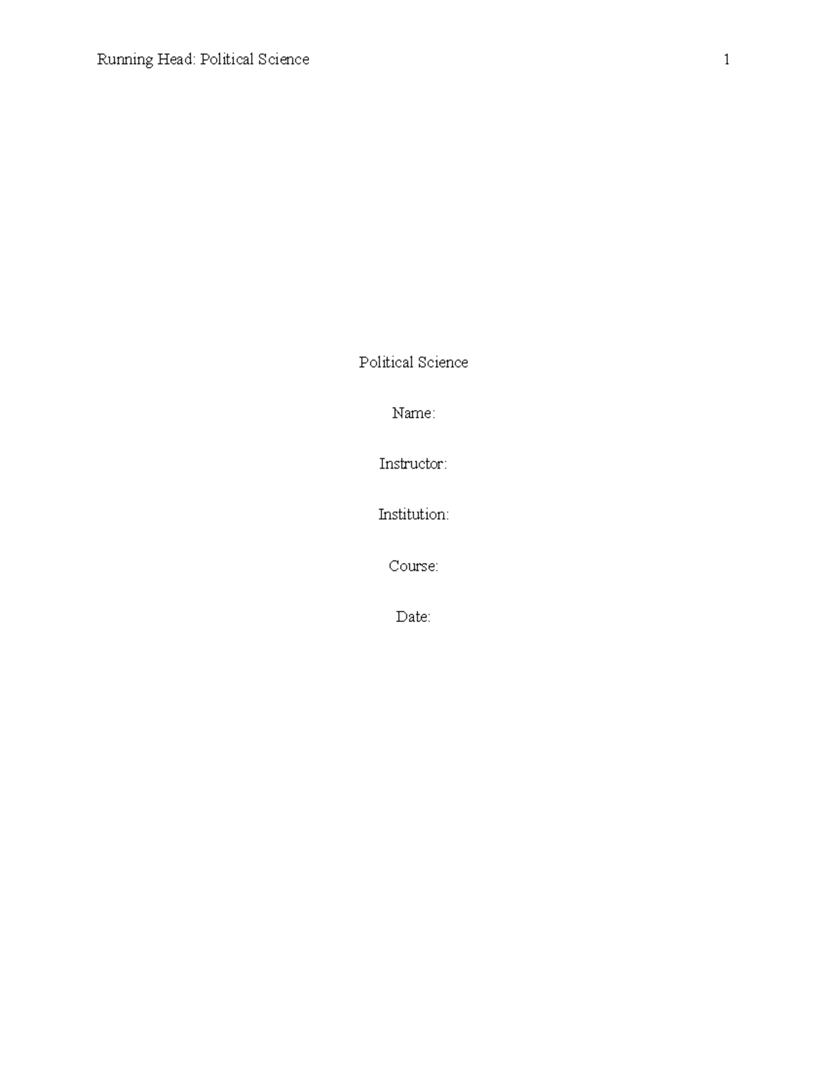 Political Science 101: Understanding Political Systems and Theories ...