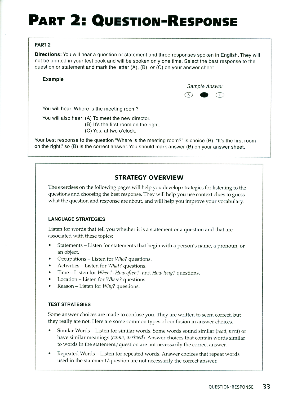 Listening Comprehension Strategies (Part 2) - Effective Response ...