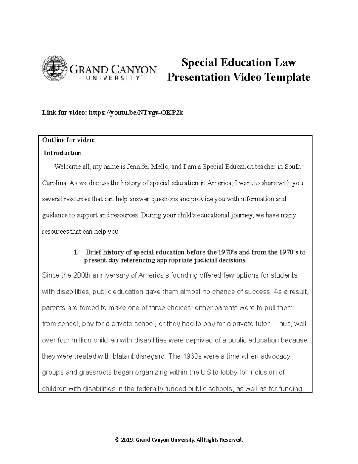 SPD-300-T1-RS-Special Education Law Presentation Video Template ...
