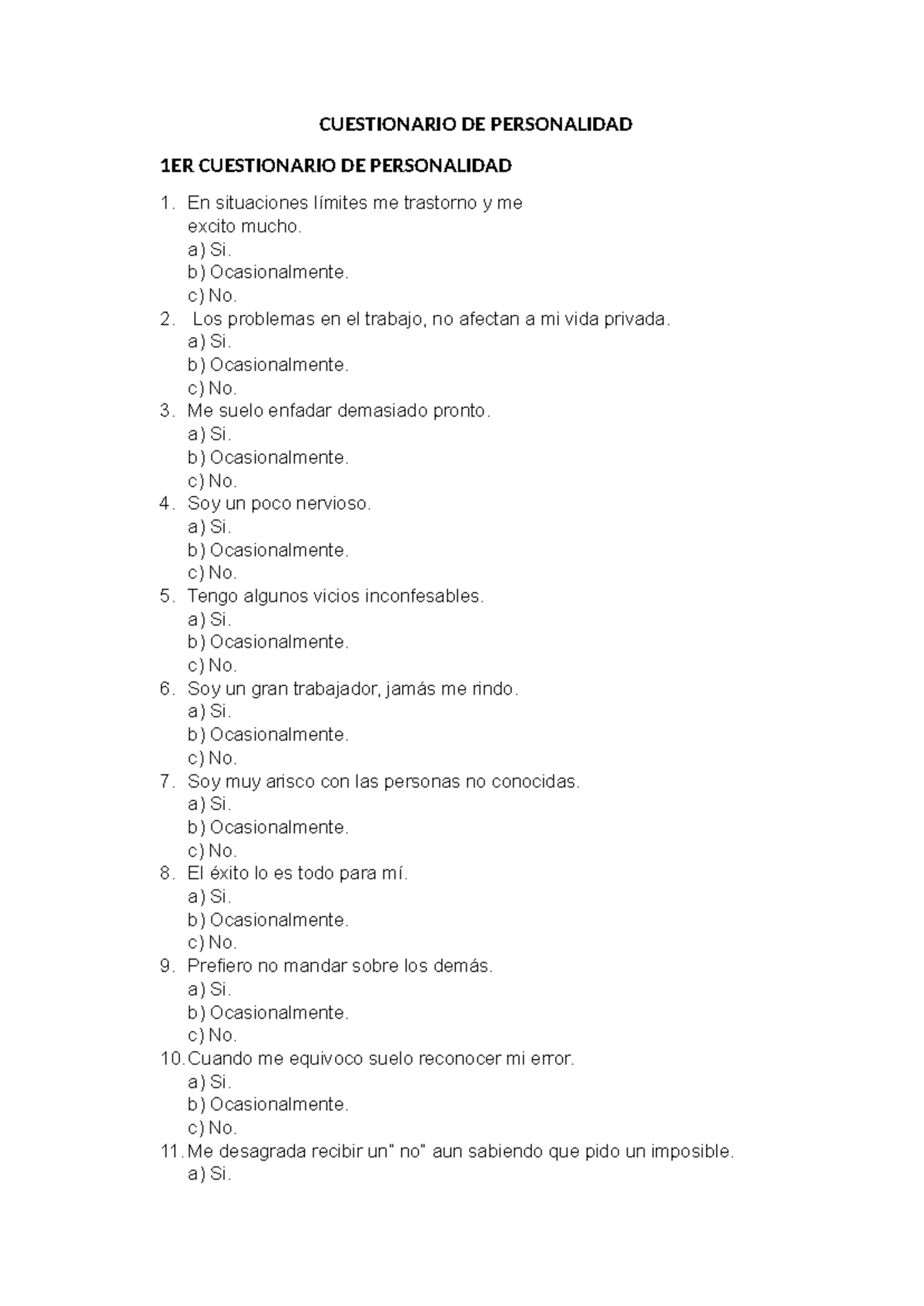 444067322 CHIS Cuestionario de Habilidades de Interacción Social - Studocu