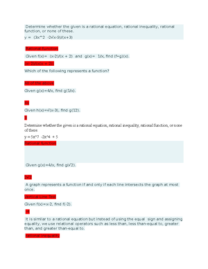 General Mathematics - GMAT111 - AMA - Studocu