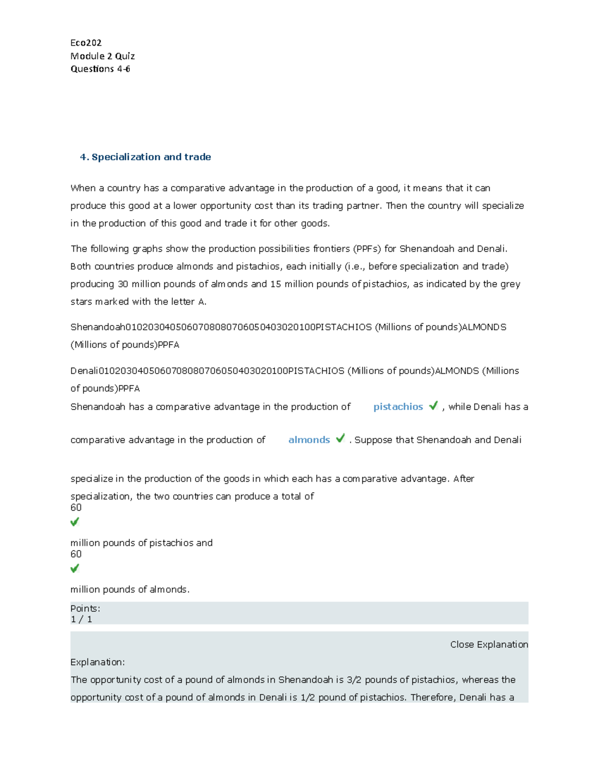 Eco202.Quiz - Quiz Notes and Explanation - Module 2 Quiz Questions 4 ...
