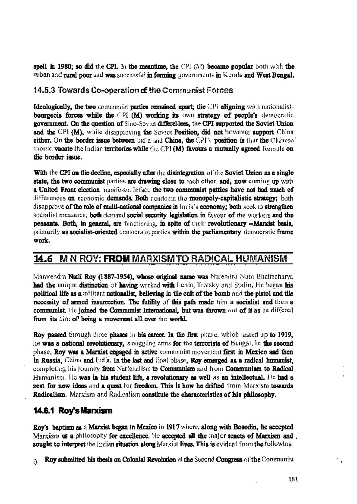 Unit 1-5 English - NATIONALISM IN INDIA GENERIC ELECTIVE (GE) POLITICAL ...