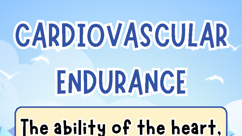 Mapeh MT Layout - CARDIOVASCULAR ENDURANCE CARDIOVASCULAR ENDURANCE The ...