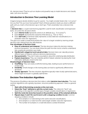 BAI602 Module 3: Instance-Based Learning and Regression Techniques ...