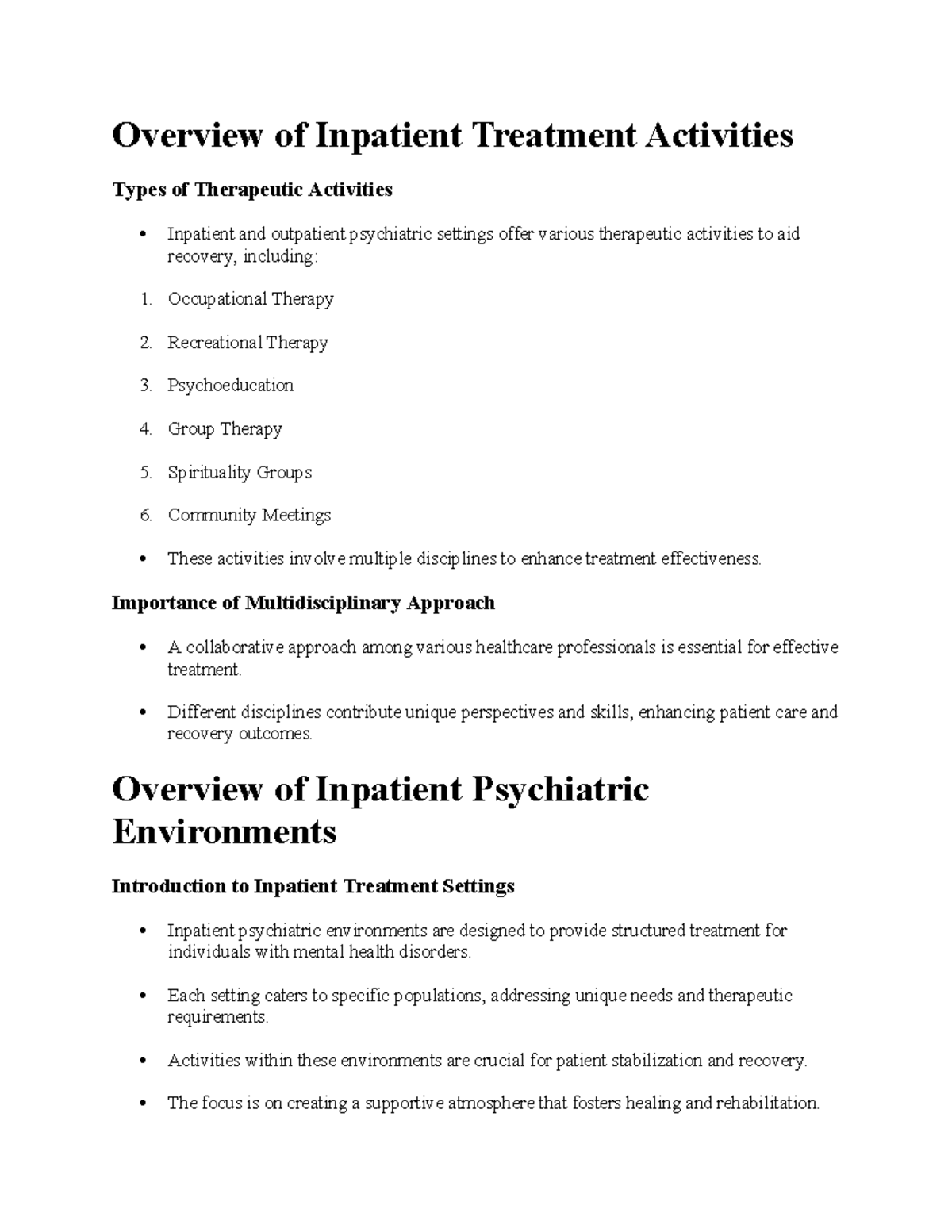 Community-Based Mental Health Treatment: Strategies & Settings Overview ...