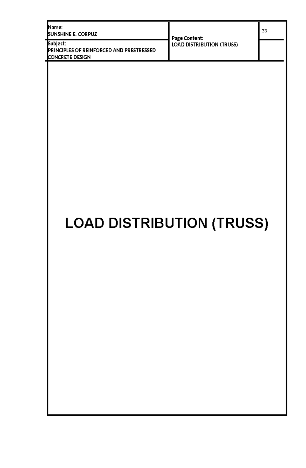 Principles of Reinforced & Prestressed Concrete Design: Load ...
