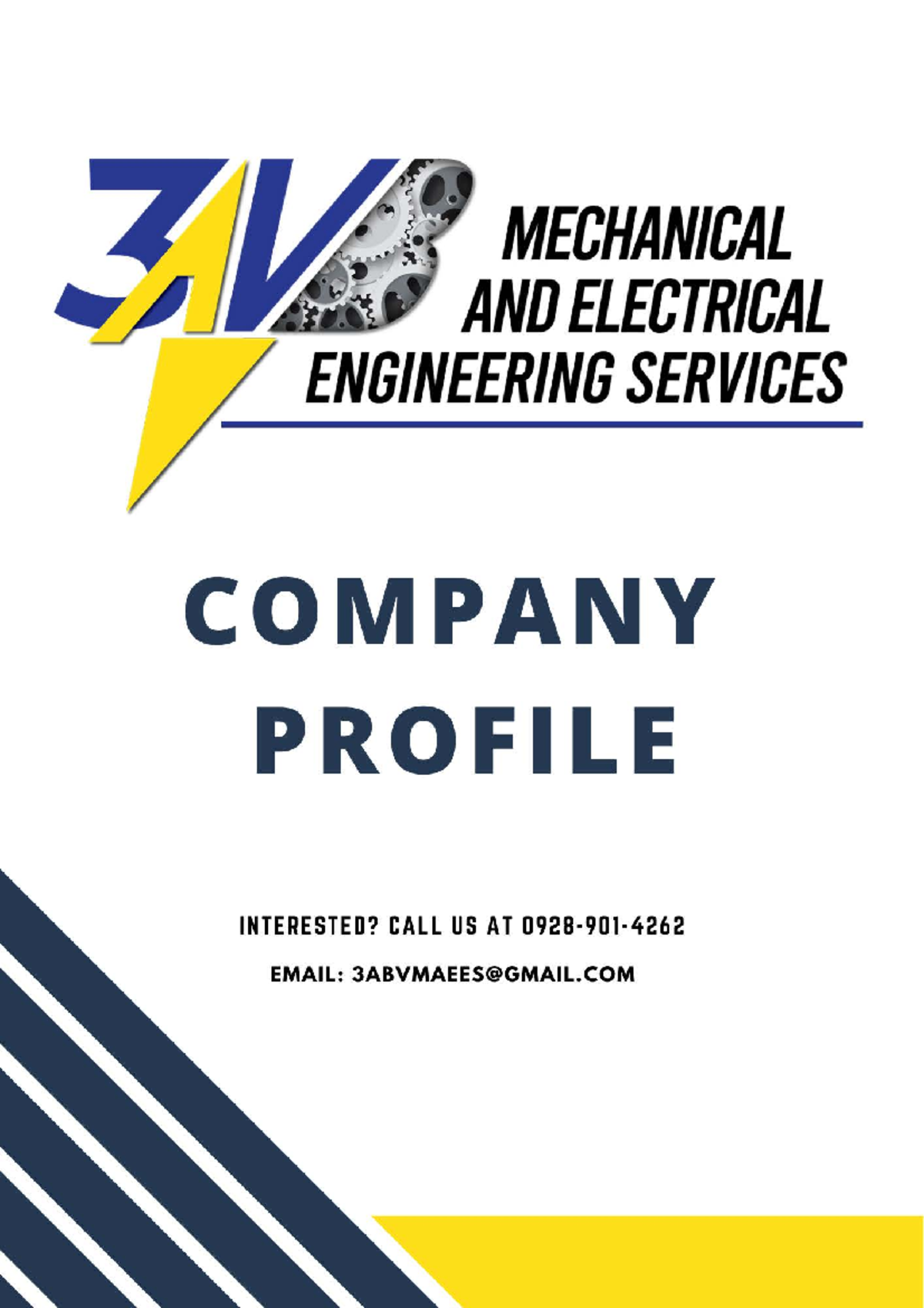 3ABV Company Profile - Electrical & Mechanical Services Overview - Studocu