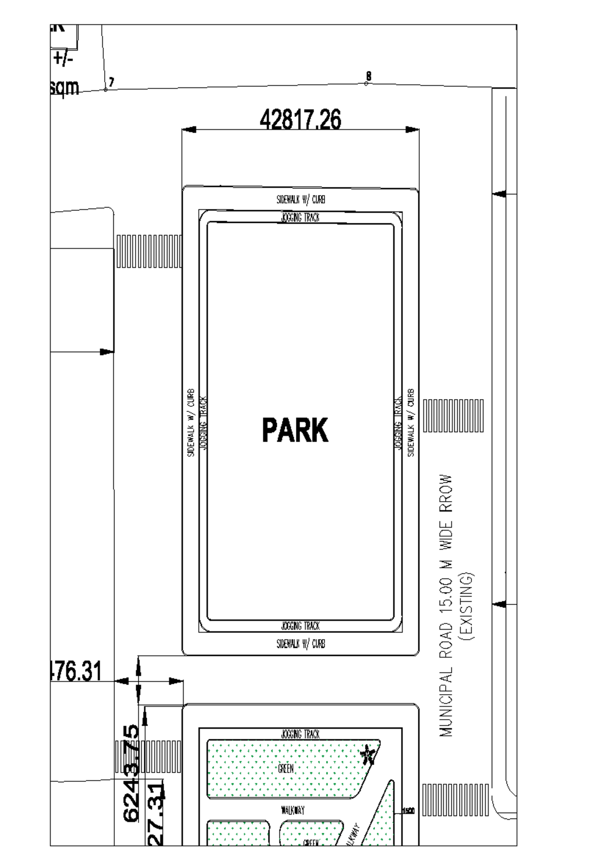 A4 park2 - Pard site alaminos - building design - 15001500 PARK = +/- 7 ...