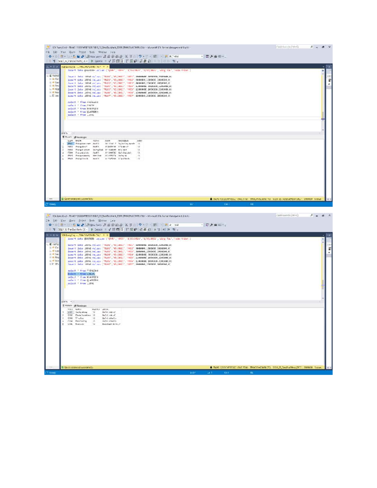 SQL1_35_TranDucManh_DEI SQL Queries and Data Insertion Notes - Studocu