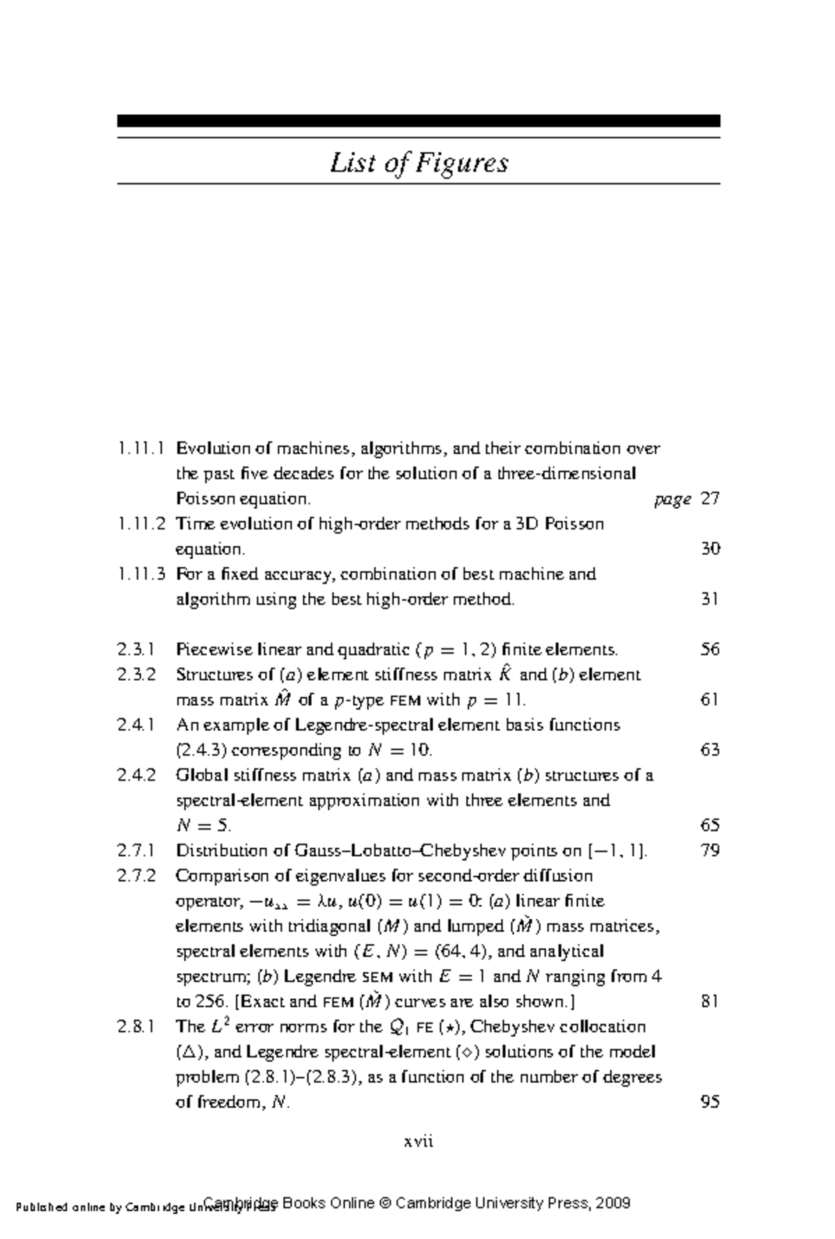 List of Figures for CFD 03: Evolution of Algorithms and Methods - Studocu