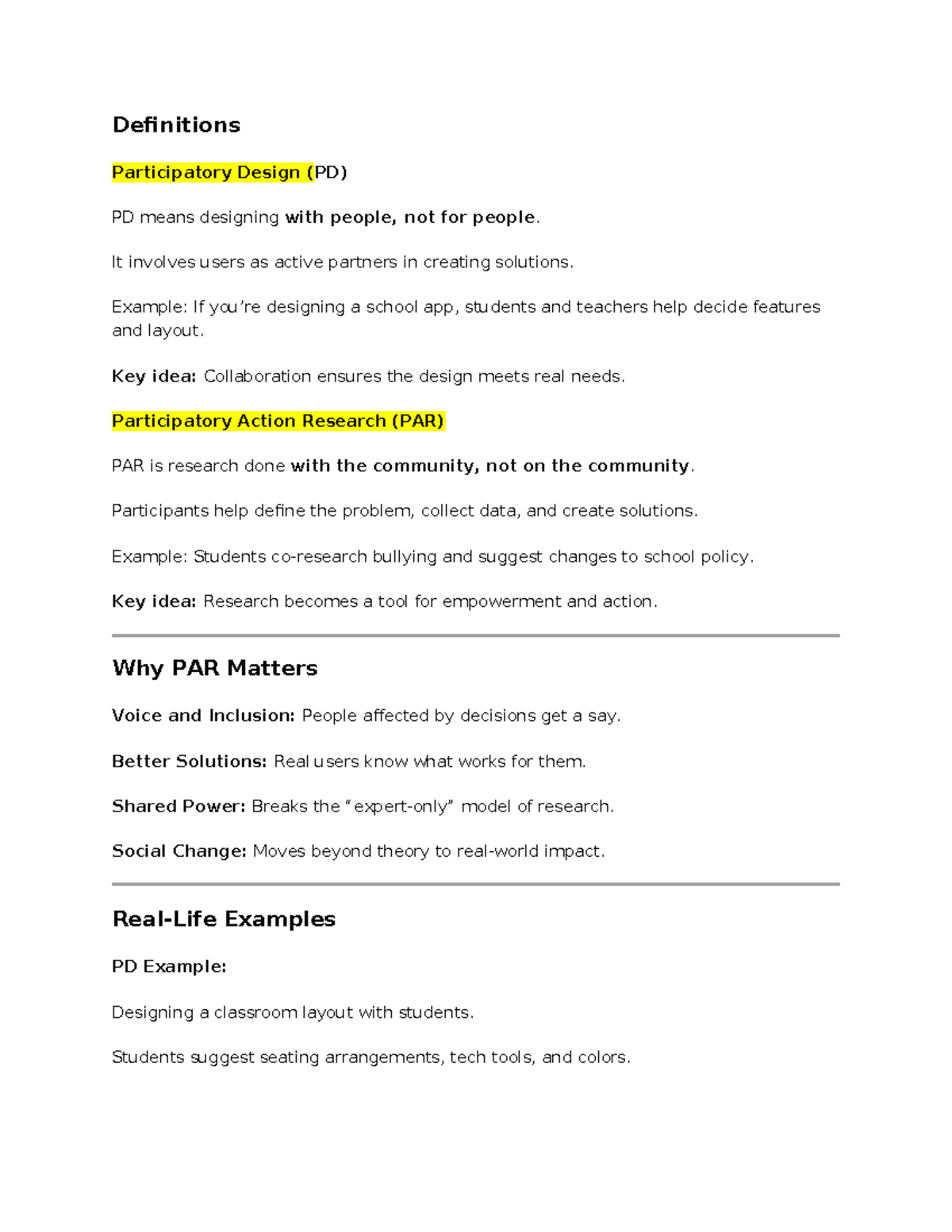 Participatory Design & Action Research: Engaging Communities in ...