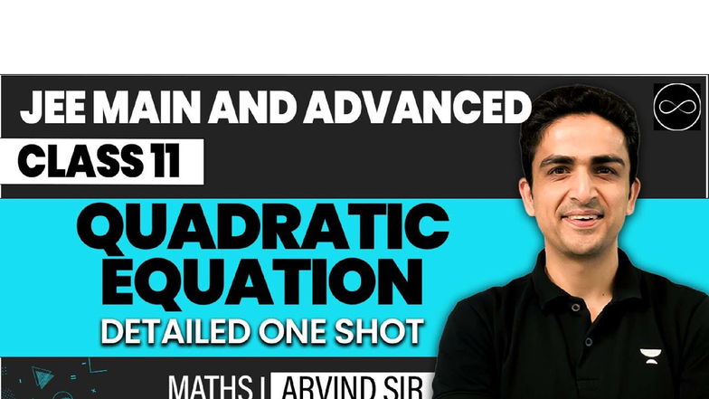 Quadratic Equations: Key Concepts & JEE Applications (Math 12) - Studocu
