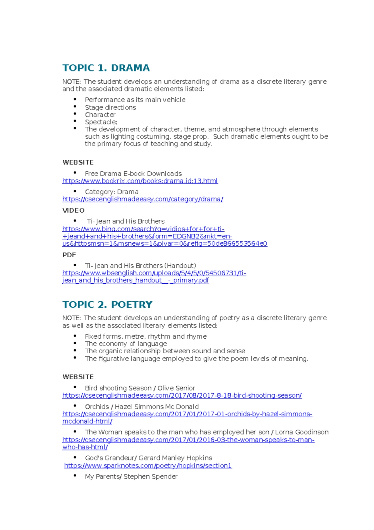English A SBA- Plan Of Investigation - b) State in manageable and ...