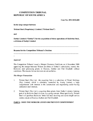 Pre trial minutes (rule 37) copy - IN THE HIGH COURT OF SOUTH AFRICA ...