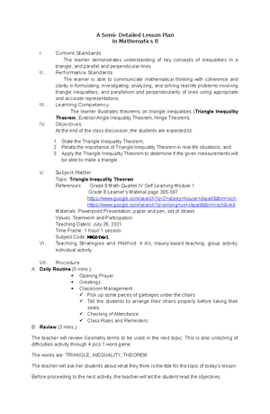 Music Grade 6 - QUARTER 1 LESSON PLAN - GRADE 6 DAILY LESSON PLAN ...