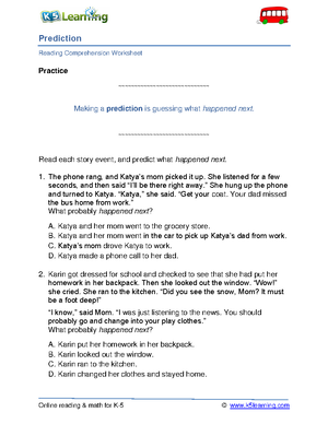 Grade 1 Grammar Worksheet: Using Conjunctions for Sentence Completion ...