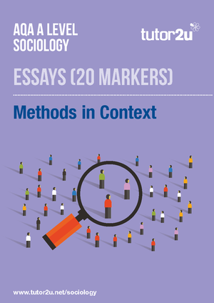 [Solved] 30 marker on marketisation - Sociology - Studocu