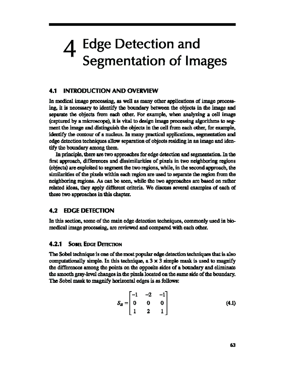 Edge Detection and Segmentation Techniques in Medical Imaging (Ch4 ...