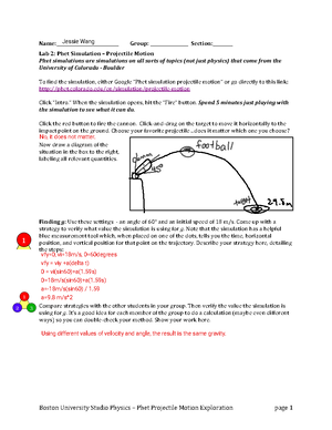 lab 4.1 forces - pHet lab - Lab 4: Forces Materials: Spring Scale Angle ...