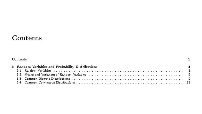 STAT 1181 Chapter 5: Random Variables & Probability Distributions - Studocu