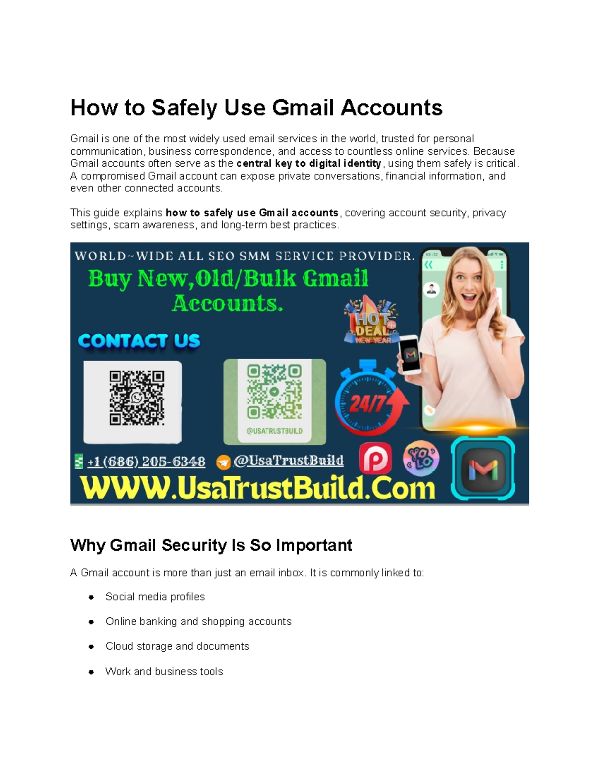 Gmail Security Guide: Best Practices for Safe Account Use - Studocu