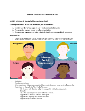 Module 1 - Communication Overview - MODULE 1: INTRODUCTION TO ...
