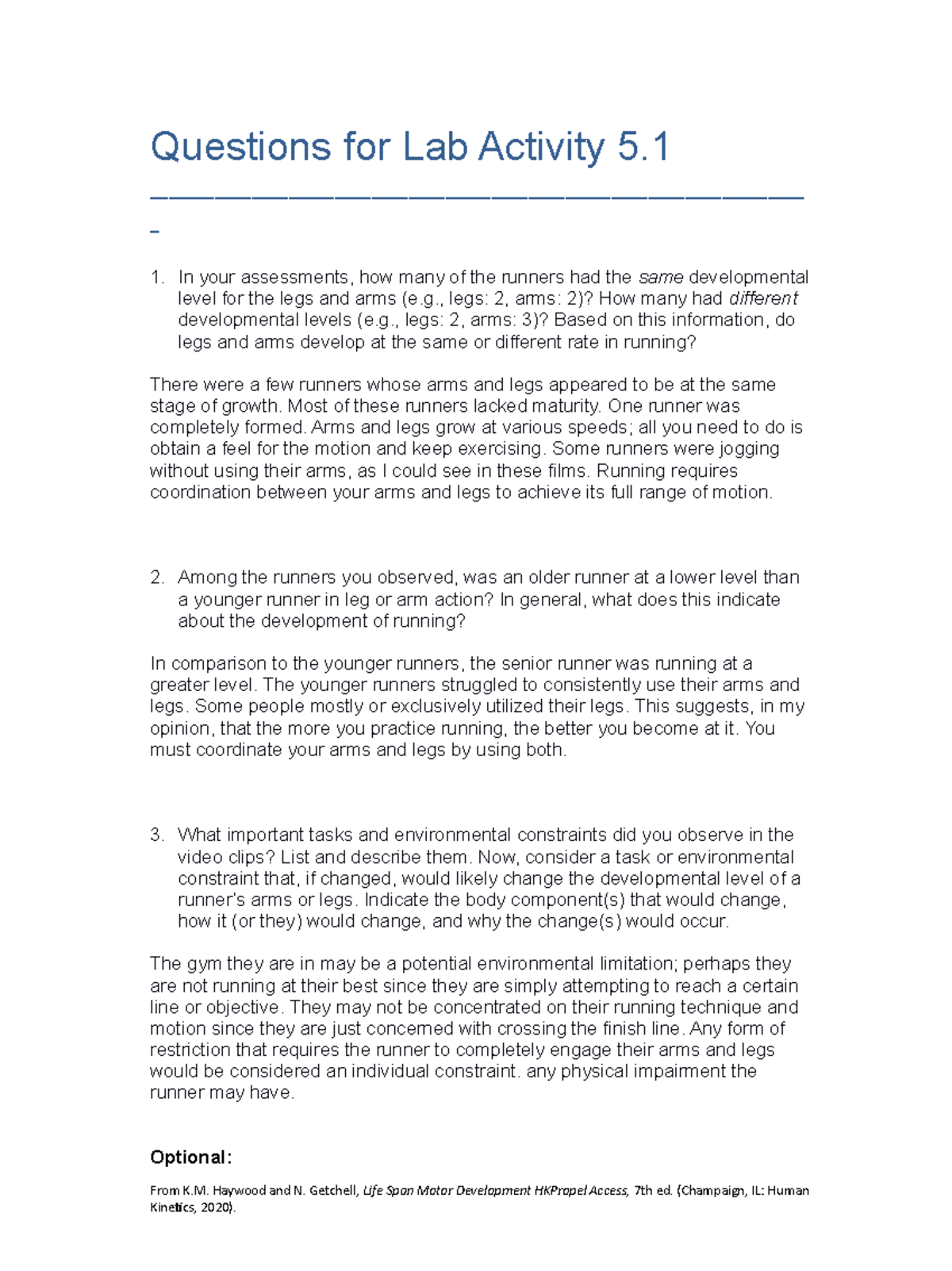 Kaitlyn Bustamante lab 5 - Questions for Lab Activity 5. - Studocu