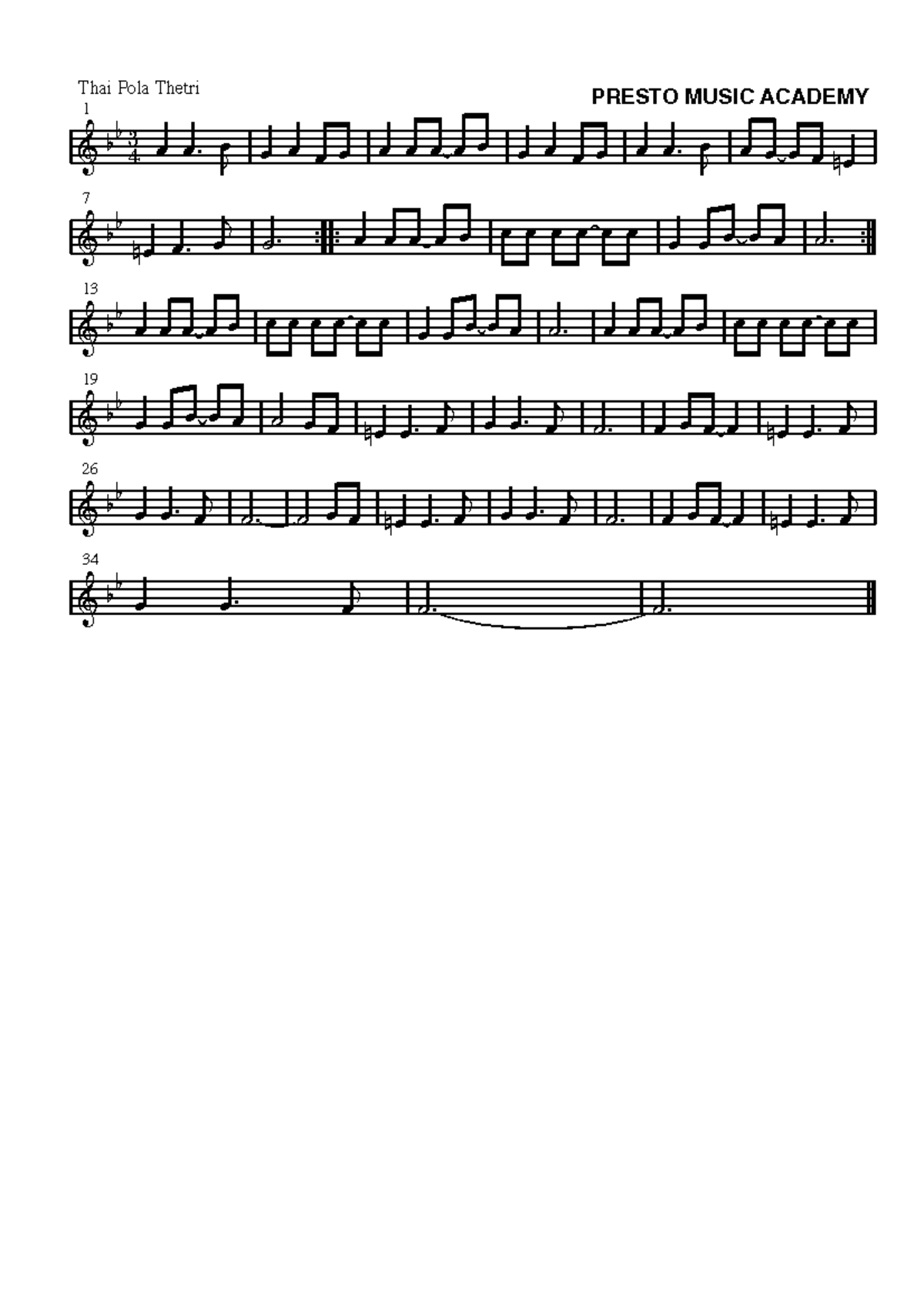 Thai Pola Thetri - Thai Pola Thetri 1 & O O ...