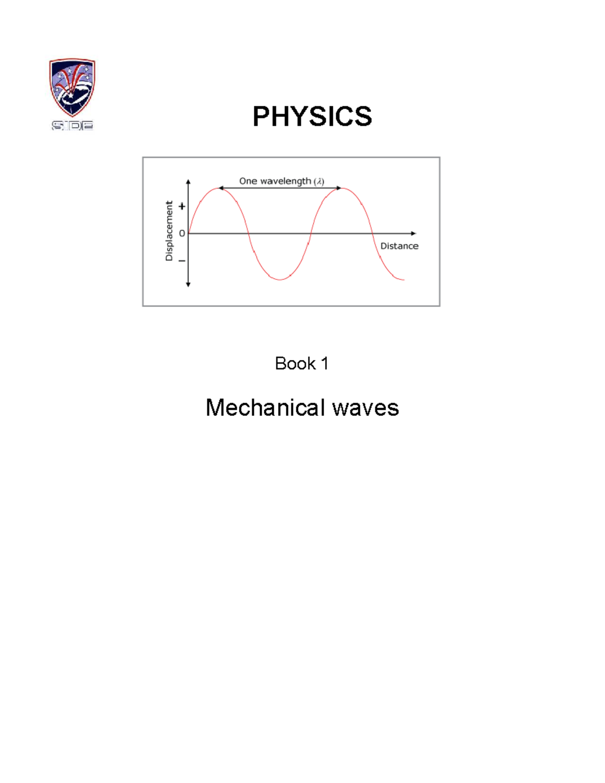 PHYSICS 101: Mechanical Waves Overview and Key Concepts - Studocu