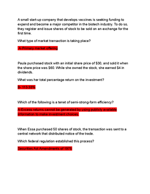 Fin 320 module 7 final project - FIN 320 Final Project Financial ...