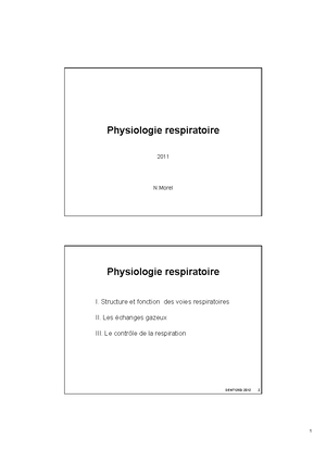 Physiologie - Chapitre 2 : Les compartiments liquidiens - Chapitre 2 ...