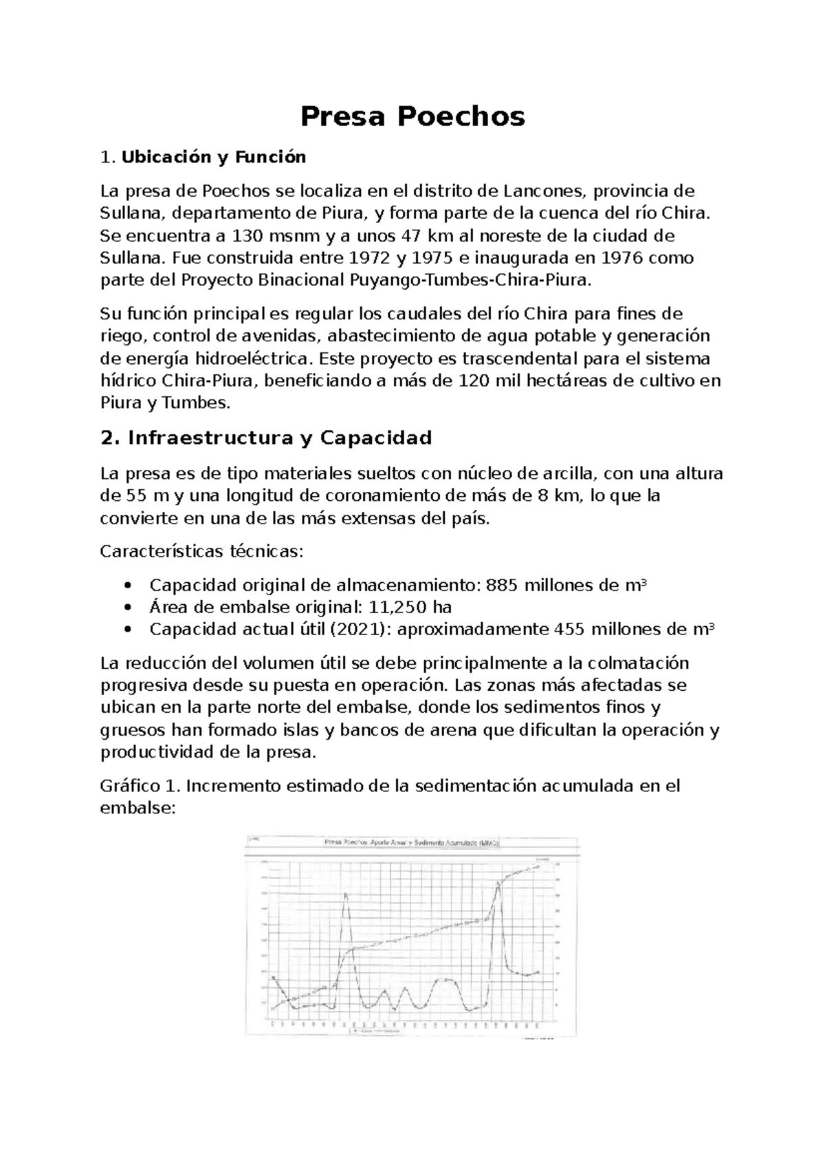 Análisis de la Presa Poechos: Ubicación, Función y Problemáticas ...