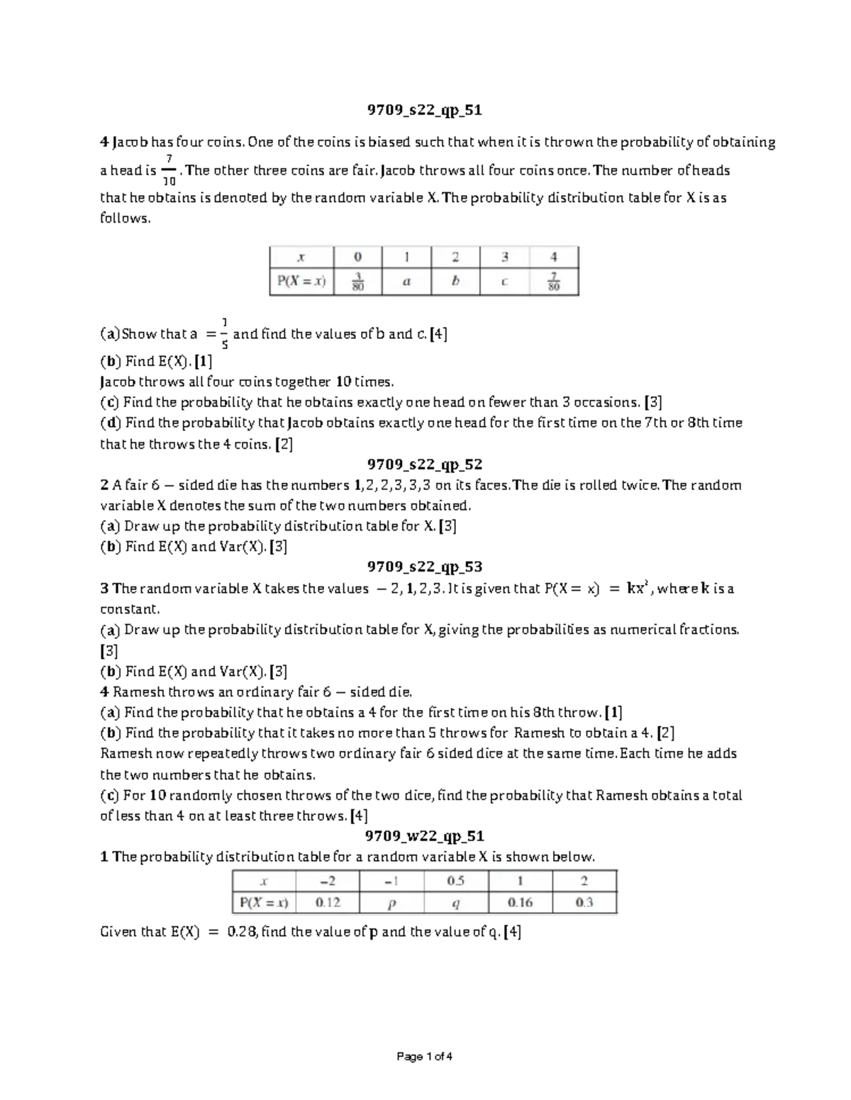 Geometric Distribution Study Notes - STATS 101 Final Exam Review - Studocu